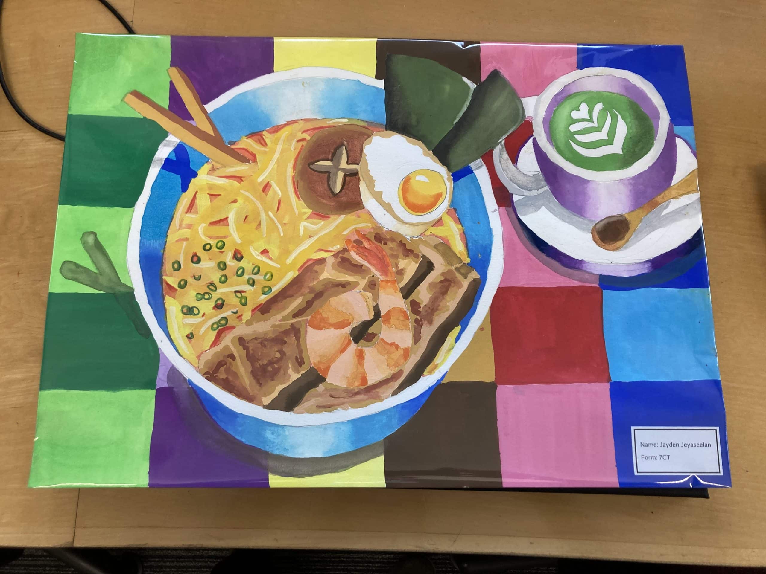 Tiffin School Culture Week 2024: Winning Art Piece - Tiffin School