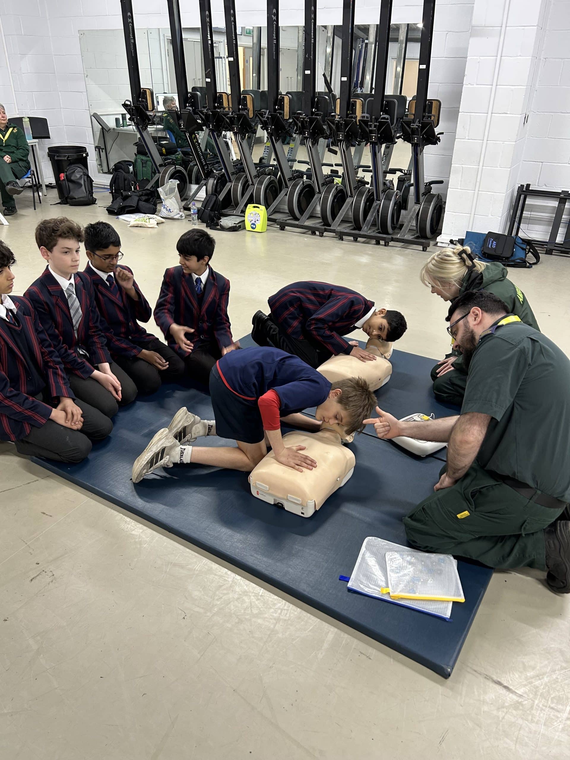 Tiffin School Year 8 First-Aid Training - Tiffin School
